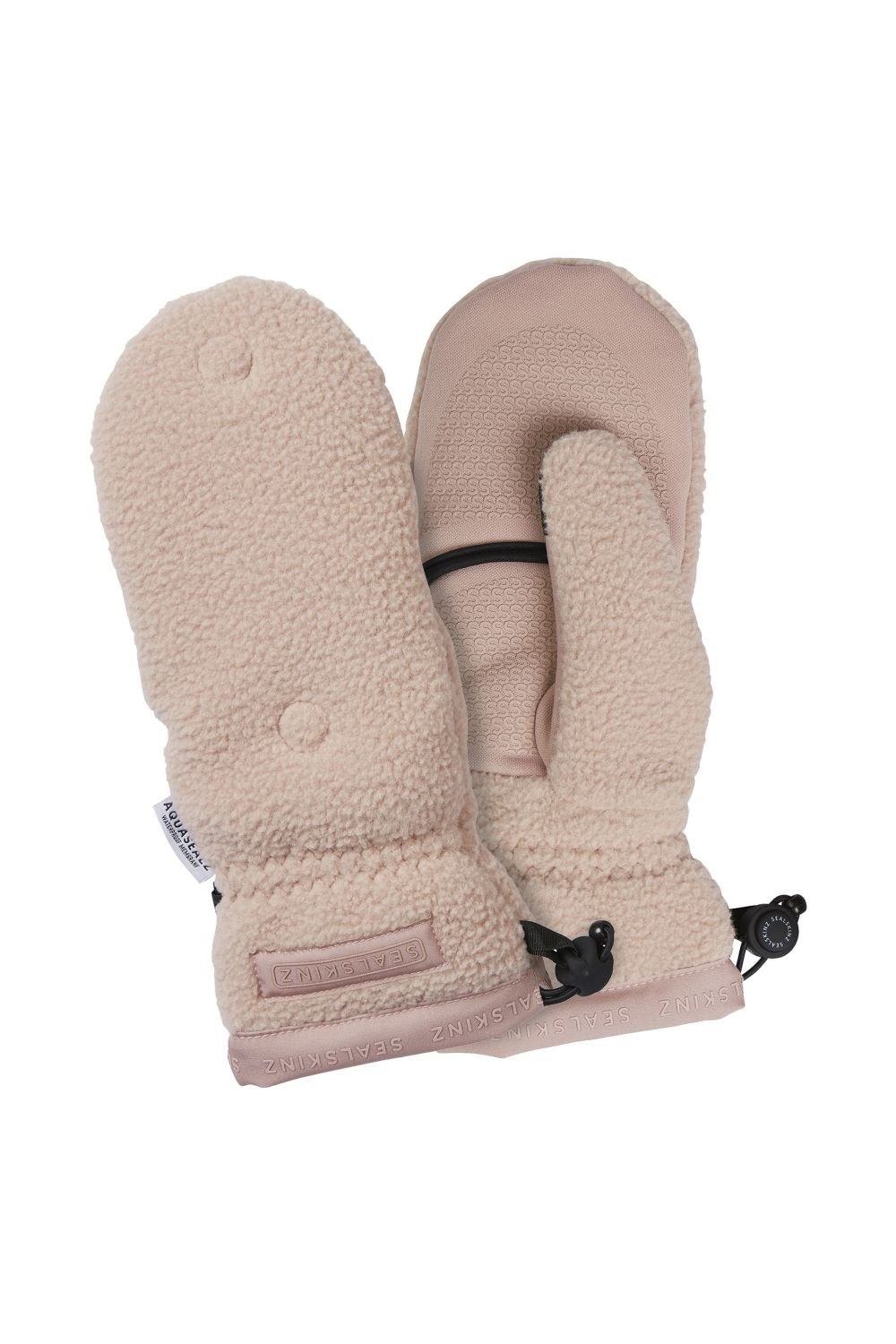 Windproof Sherpa Fleece Convertible Unisex Mittens | Mountain Warehouse