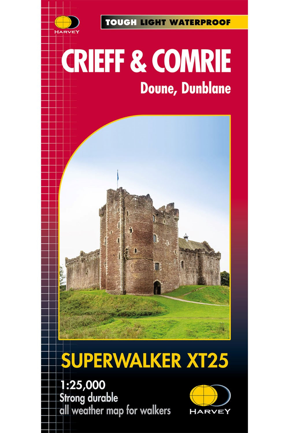 Crieff & Comrie, Doune, Dunblane Superwalker Map | Mountain Warehouse