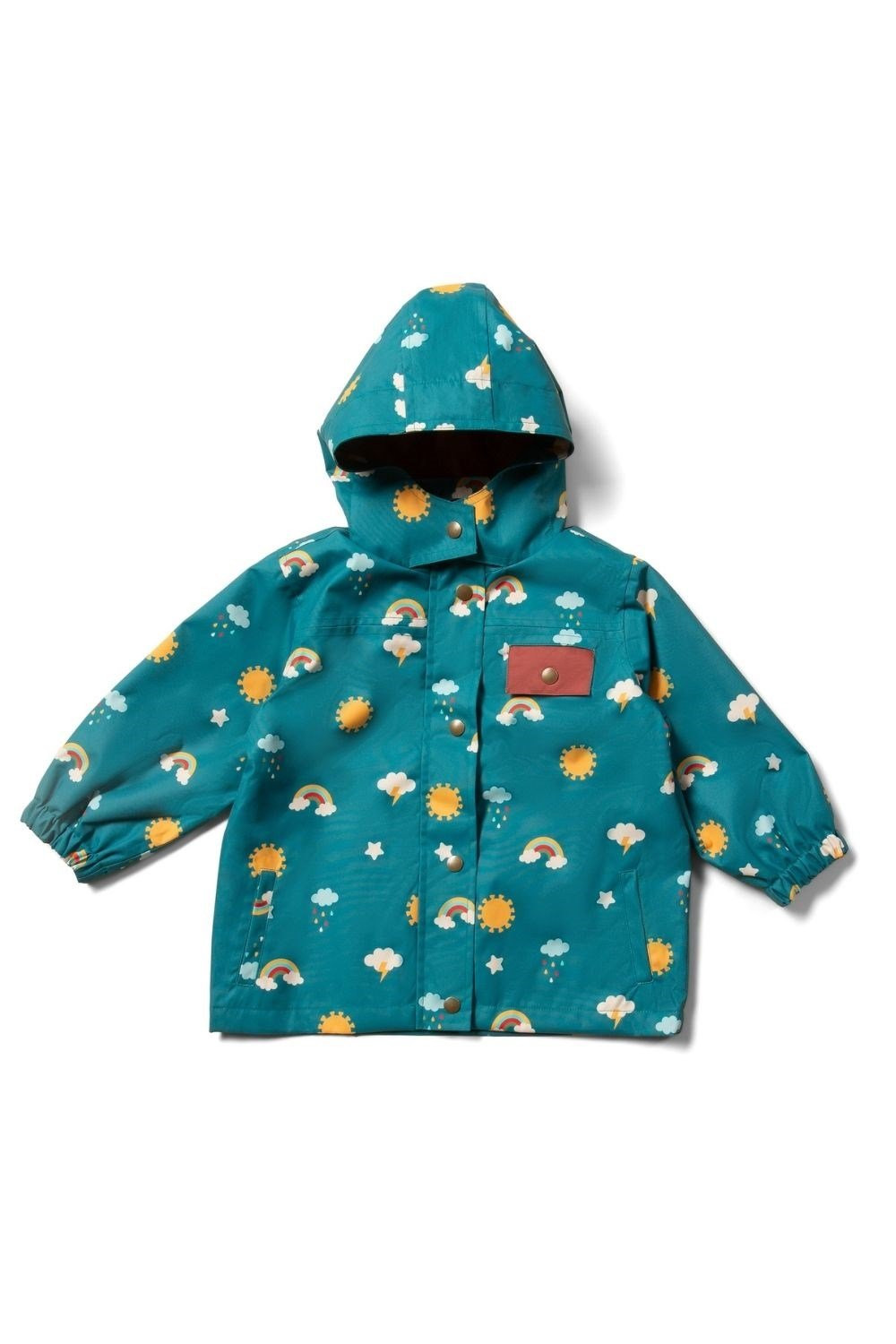 Rainbow Kids 100% Recycled Polyester Raincoat | Mountain Warehouse