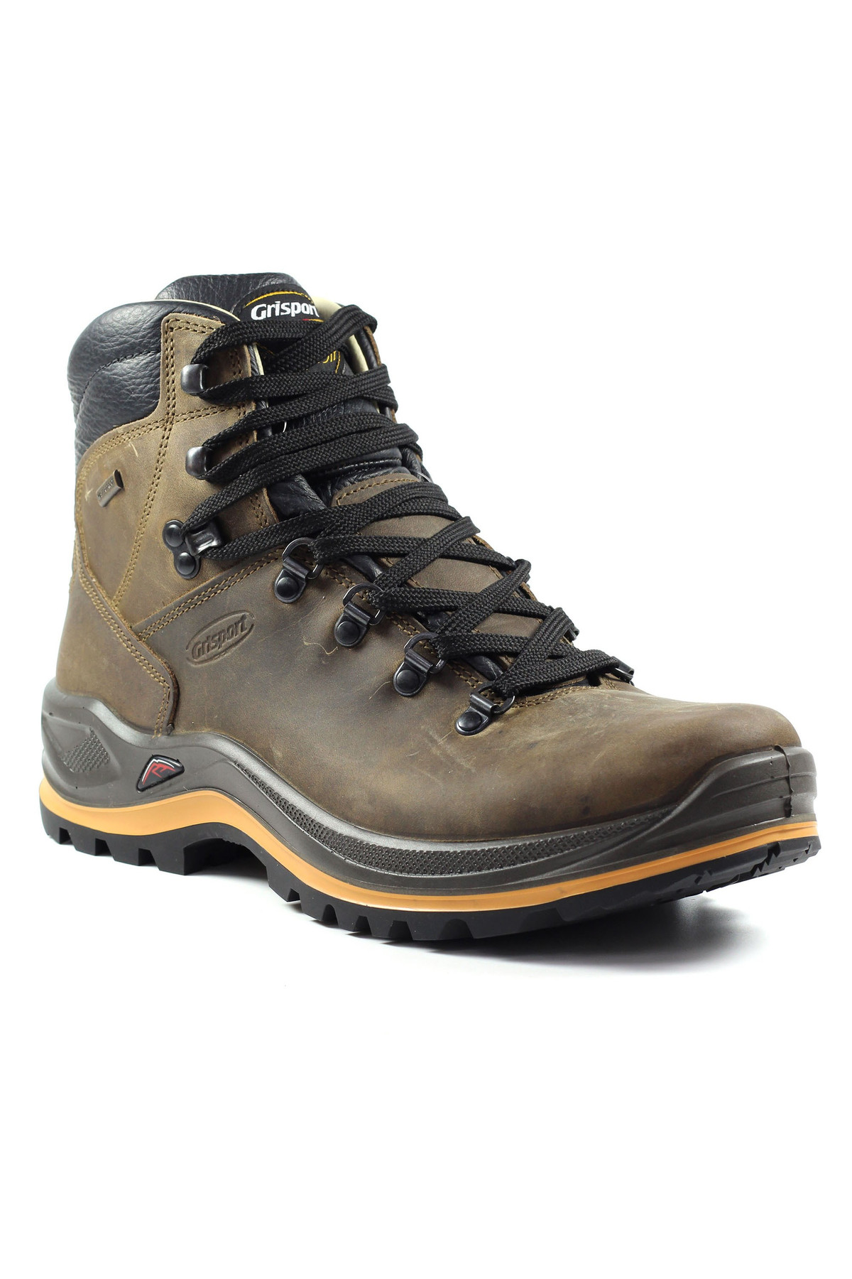 Aztec Mens Leather Wide Fit Hiking Boot | Mountain Warehouse