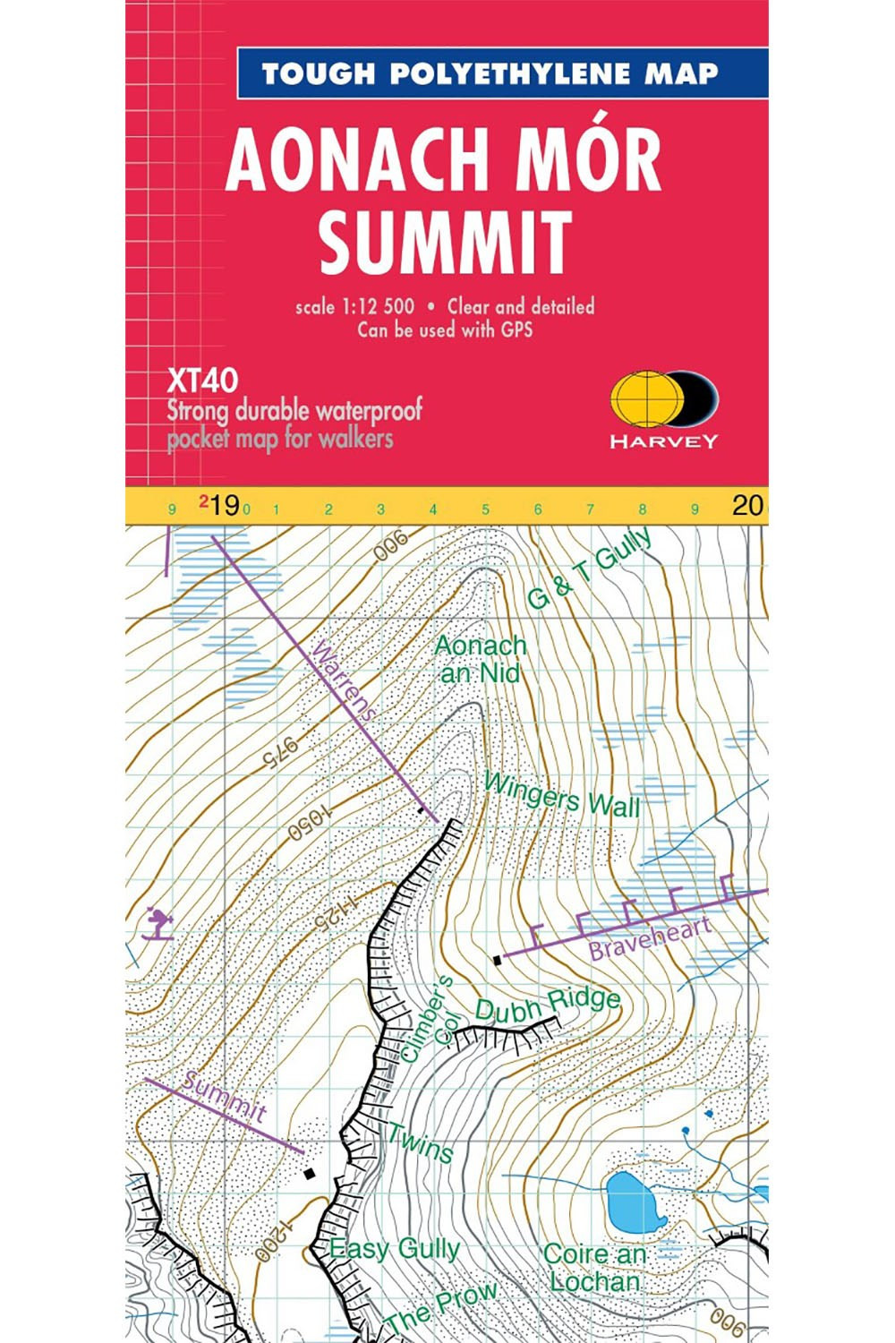 Aonach Mor Summit Map | Mountain Warehouse
