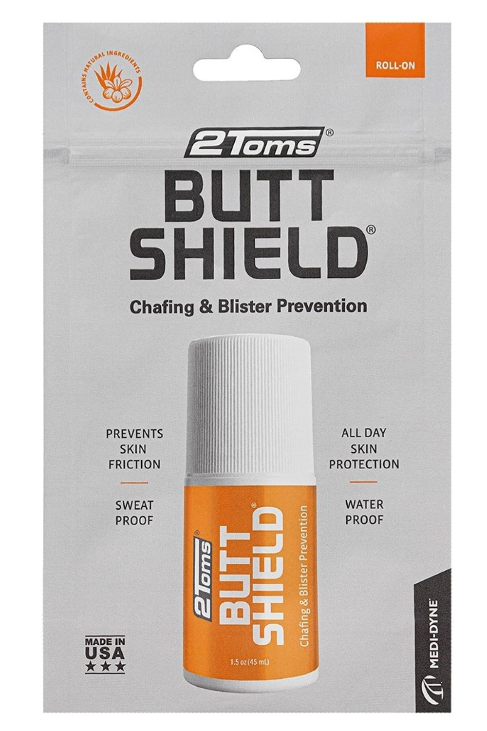 ButtShield Anti Chafing Roll On 45ml | Mountain Warehouse