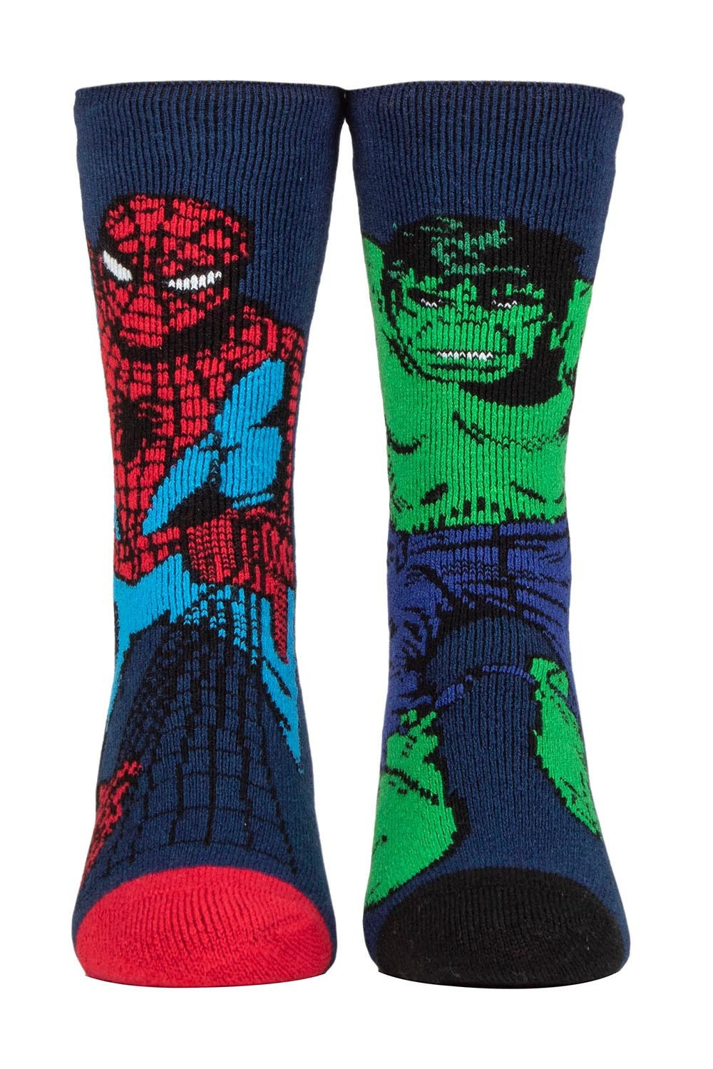 Mens Lite Thermal Hulk and Spiderman Socks | Mountain Warehouse