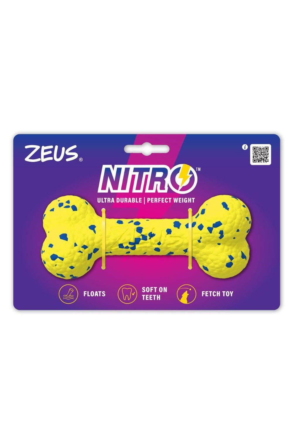 Zeus Nitro Bendy Bone Dog Toy | Mountain Warehouse