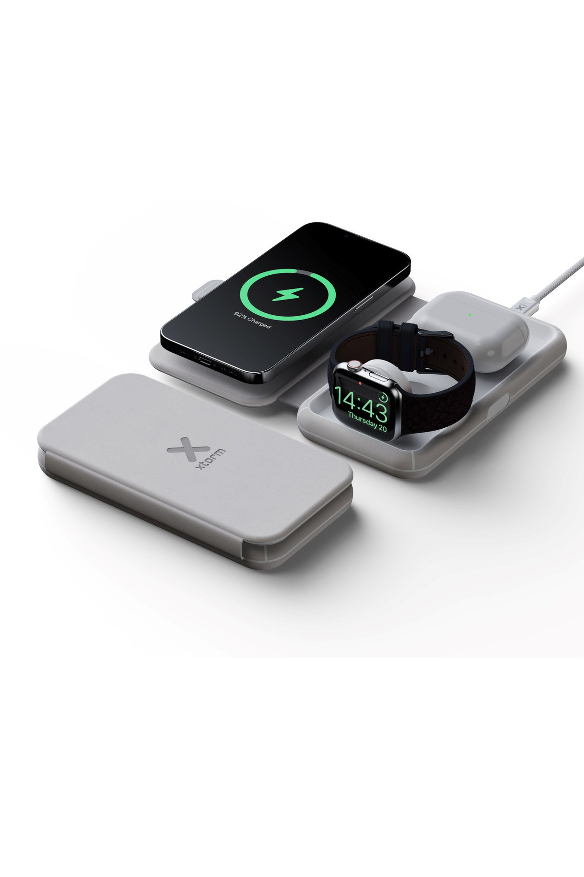 Foldable Wireless Travel Charger 3in1 | Mountain Warehouse