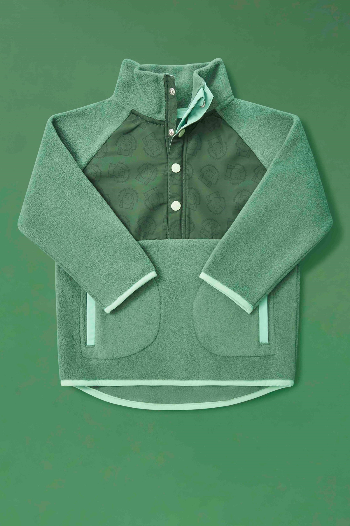 Spike the Dinosaur Kids Mid Layer Fleece | Mountain Warehouse