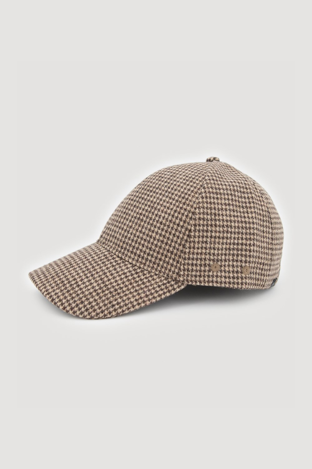 Mens Houndstooth Baseball Cap | Mountain Warehouse