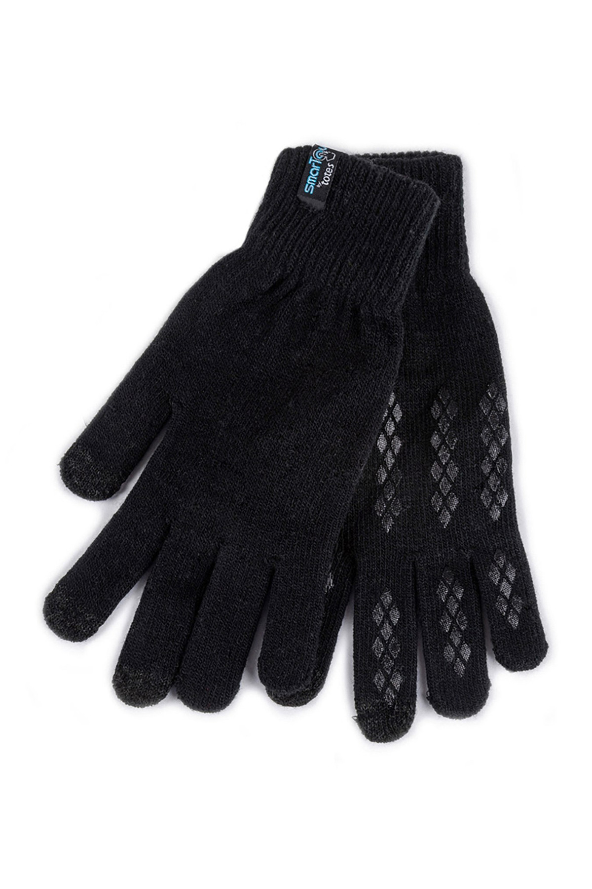 Mens Stretch Knitted SmarTouch Gloves | Mountain Warehouse