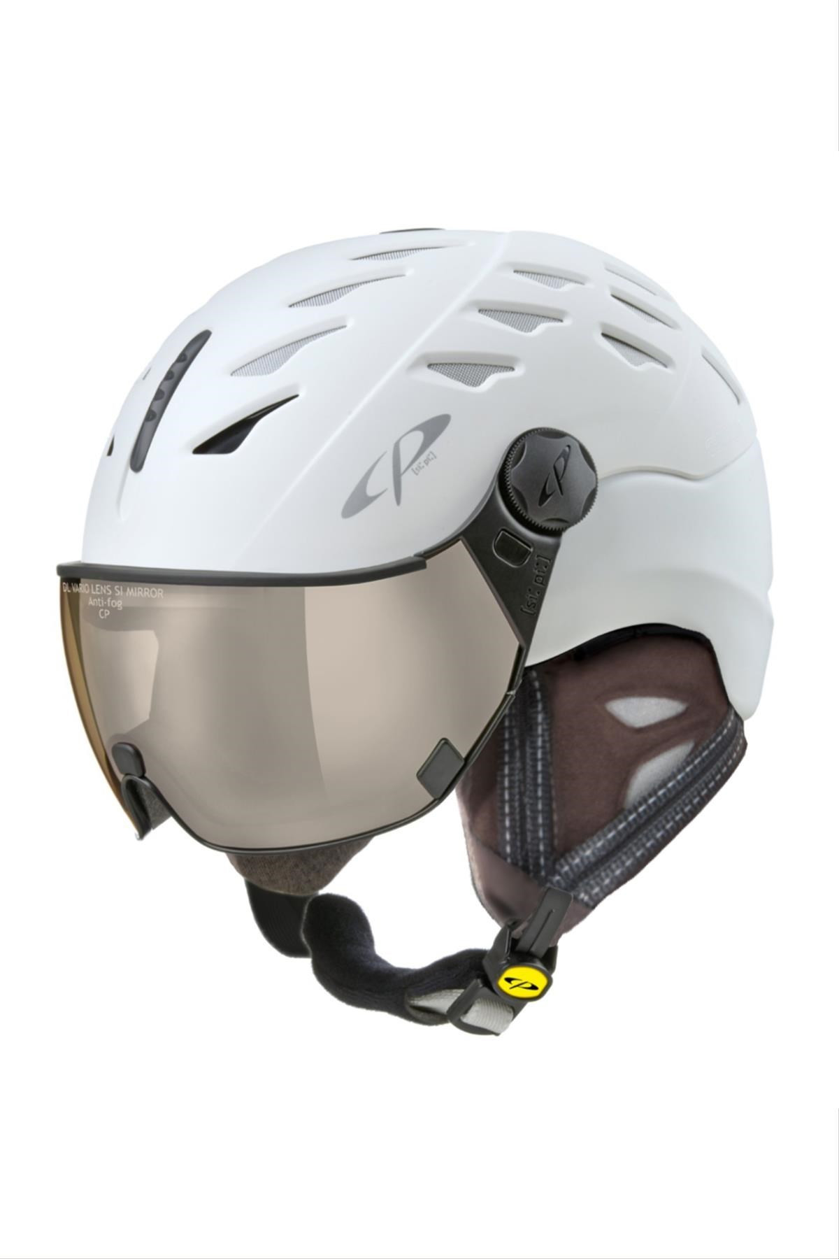 Cuma Cashmere Helmet with Vario Pol Mirror Visor | Mountain Warehouse