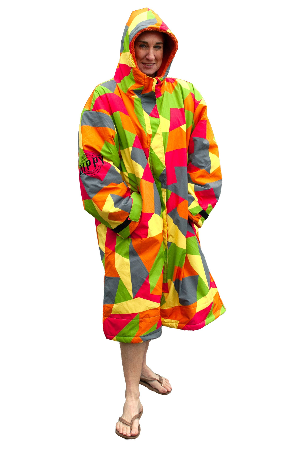 Geo Unisex Dry Robe | Mountain Warehouse