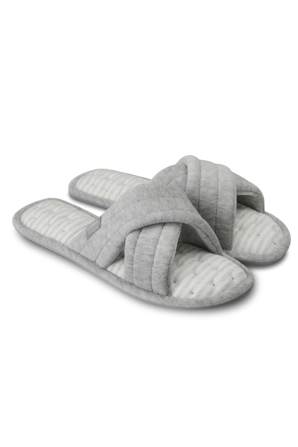 Womens Marl Cross Strap Slipper | Mountain Warehouse