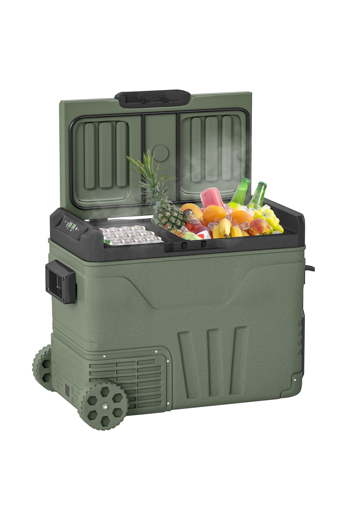 45L Dual Zone Camping Car Fridge Freezer DC & AC | Mountain Warehouse