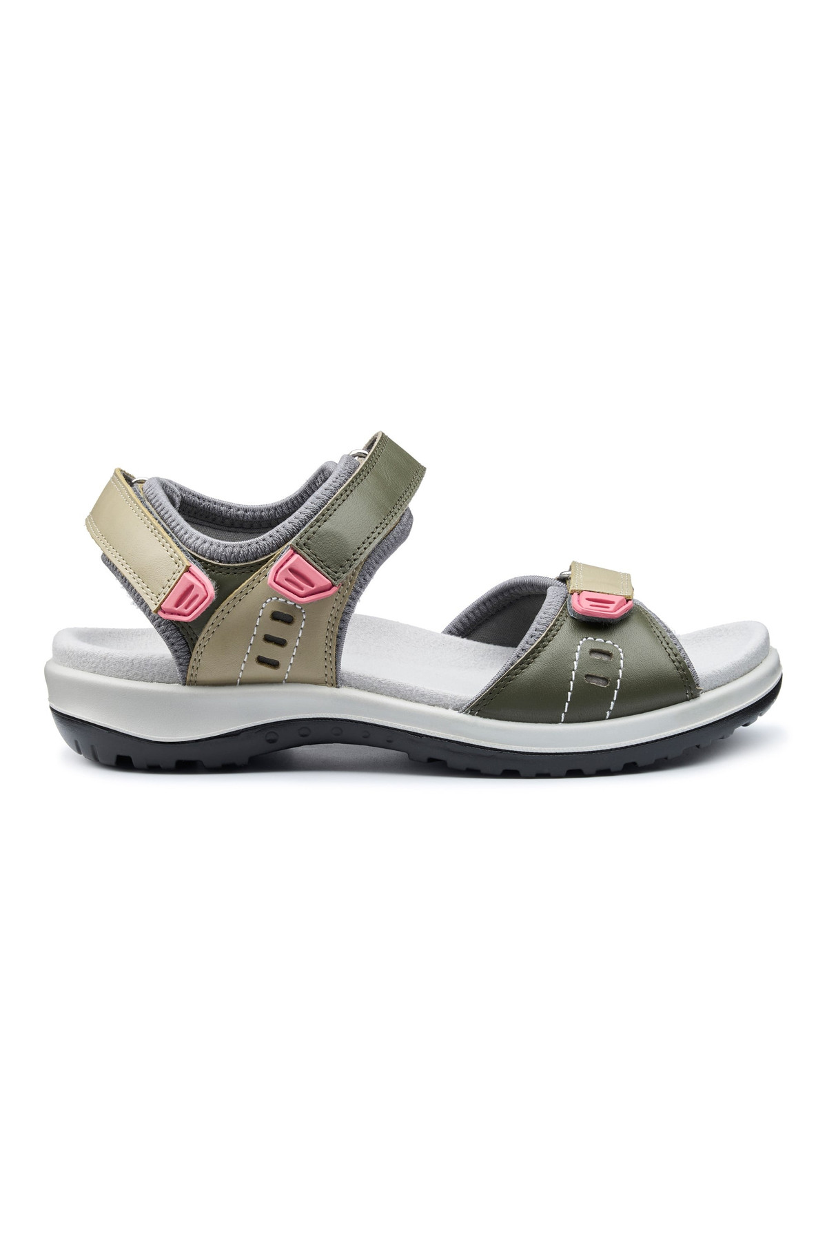 Walk II Women's Wide Fit Leather Walking Sandal | Mountain Warehouse