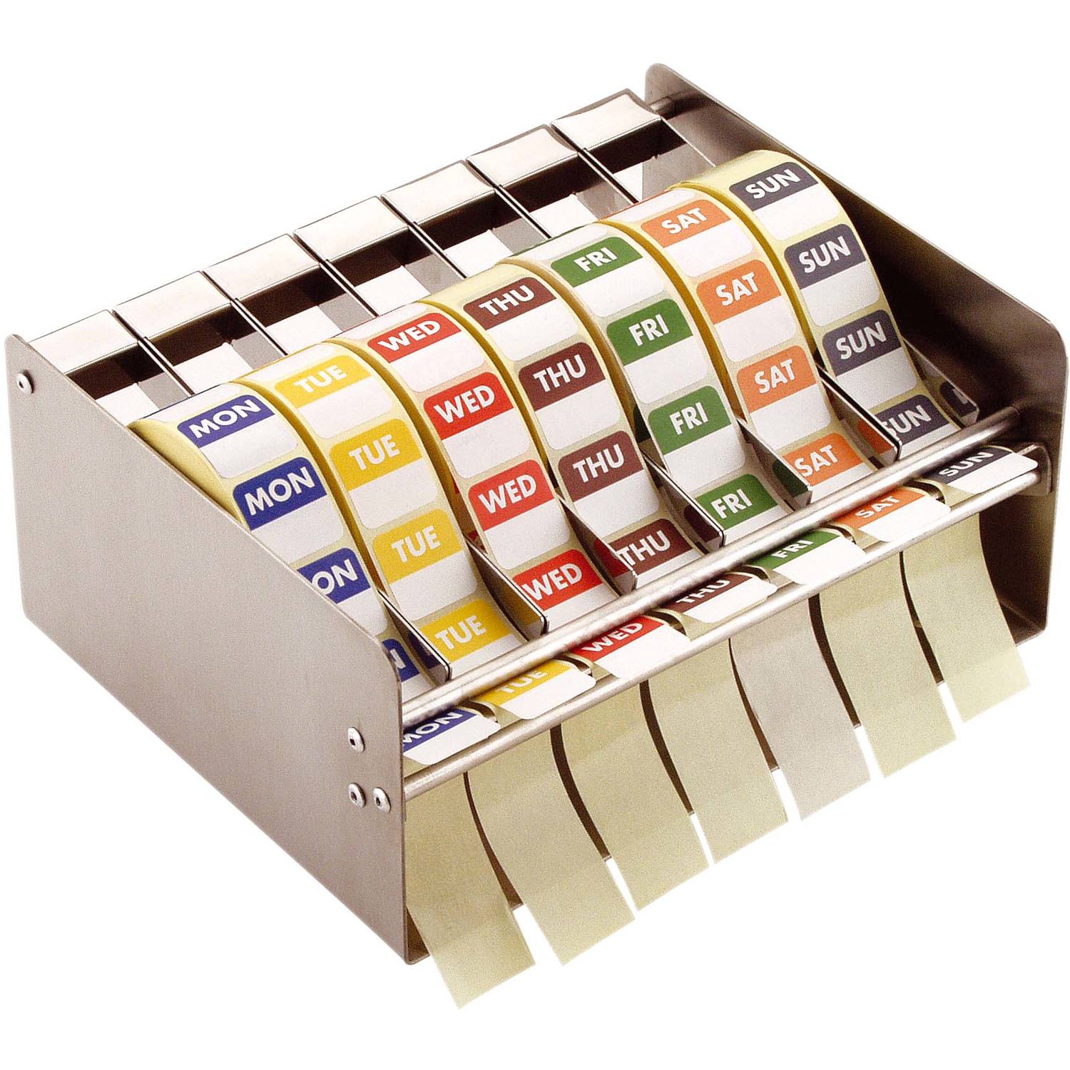 Dispenser met codestickers compleet
