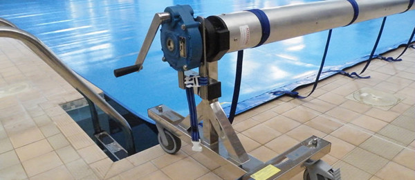 Commercial Mobile Reel Swimming Pool Covers - Commercial Pool Equipment