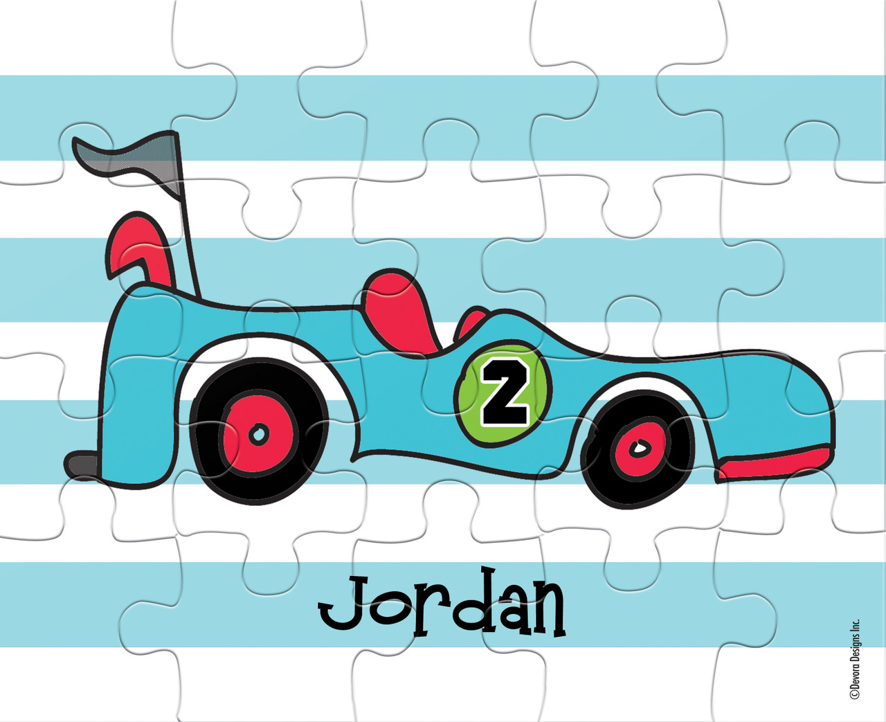 Puzzle Race Car