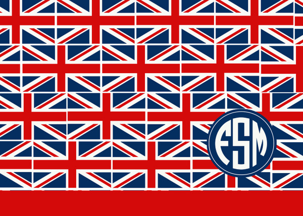 Folded Notes - Union Jack - Lavender Belle Design