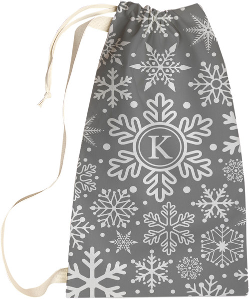 Santa Sack - Winter Snow - Lavender Belle Design