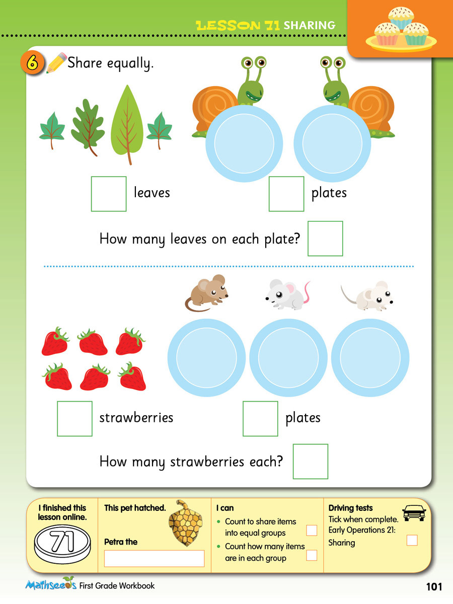 Grade 1 Math Workbook – 200 Essential Math Skills