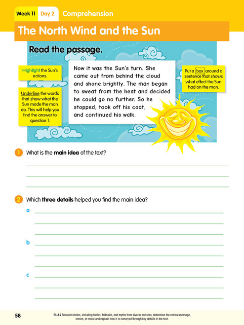 Grade 3 Reading Workbook – 200 Reading Skills for 3rd Grade