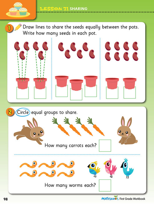 Grade 1 Math Workbook – 200 Essential Math Skills
