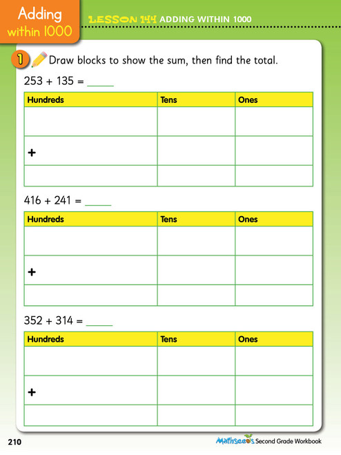 Grade 2 Math Workbook – 200 Essential Math Skills