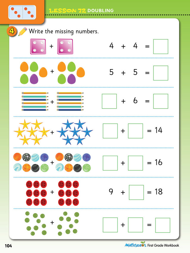 Grade 1 Math Workbook – 200 Essential Math Skills