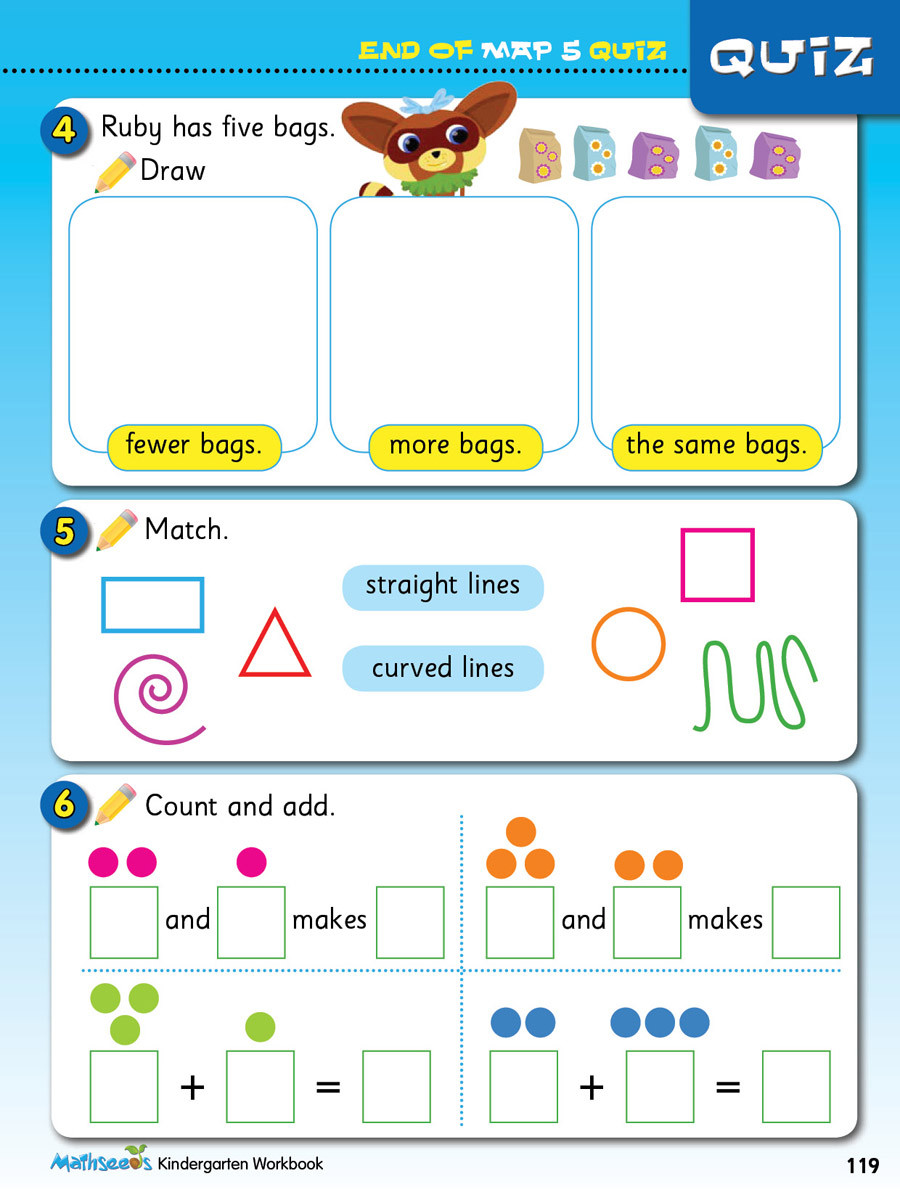 Kindergarten Math Workbook – 200 Essential Math Skills