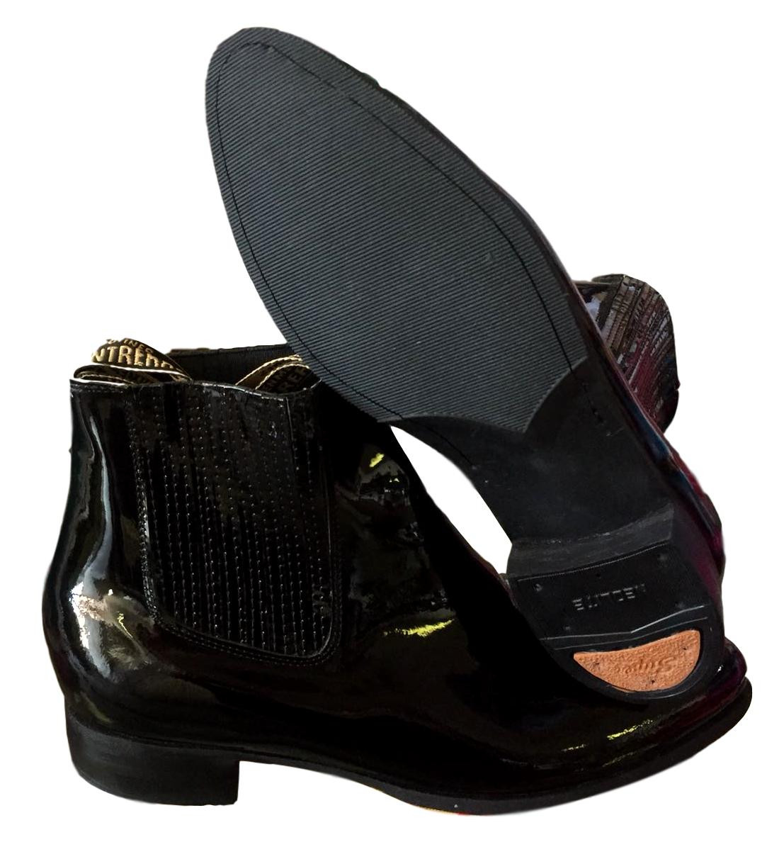 BOTIN DE CHARRO DE CHAROL - El Charro