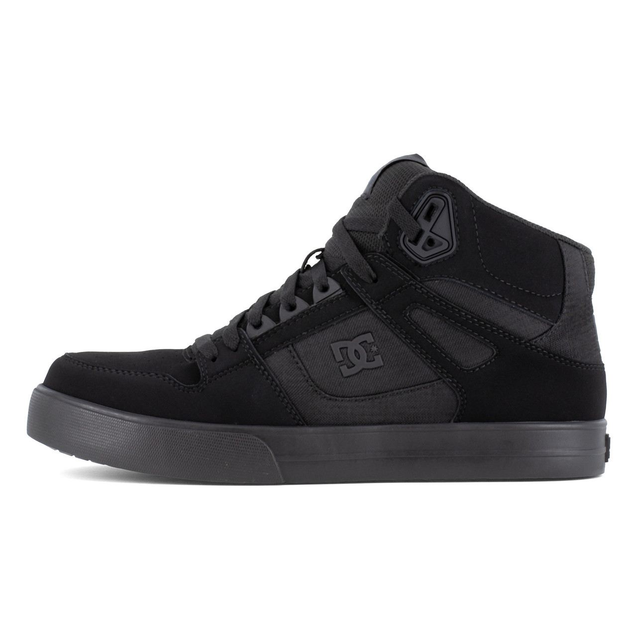 DC Work Crew Pure Work Men's Composite Toe Work High-Top Black/Dark ...