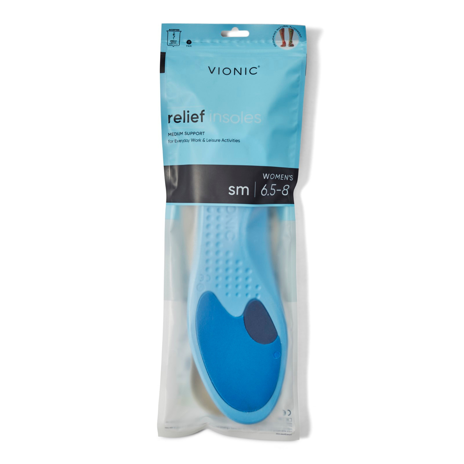 Vionic Relief Women's Full Length Orthotic Insoles - Free Shipping