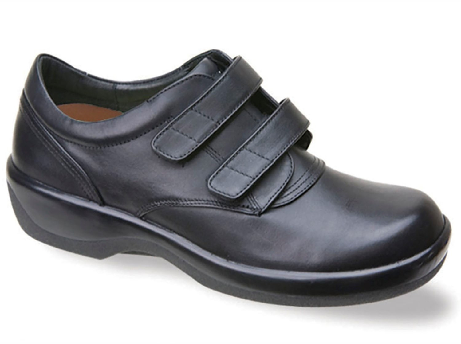 Apex Ambulator 1260 - Womens - Double Strap - Black - Orthotic Shop