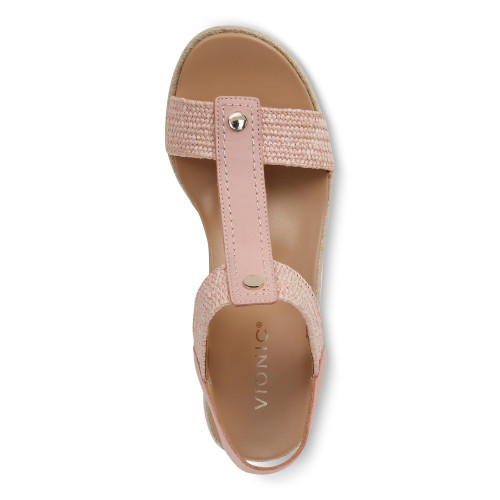 Vionic Calera Women's Espadrille Comfort Wedge Sandal