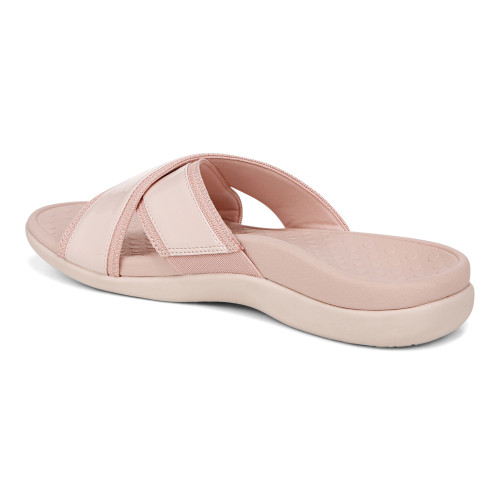 Vionic Merced Women's Cross Strap Slide Orthotic Sandals