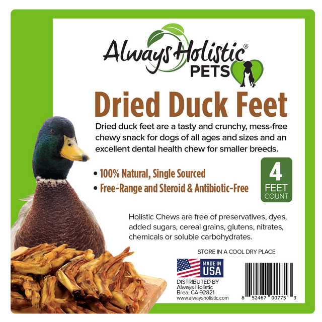 Dehydrated Duck Feet - Nature's Pet Cuisine