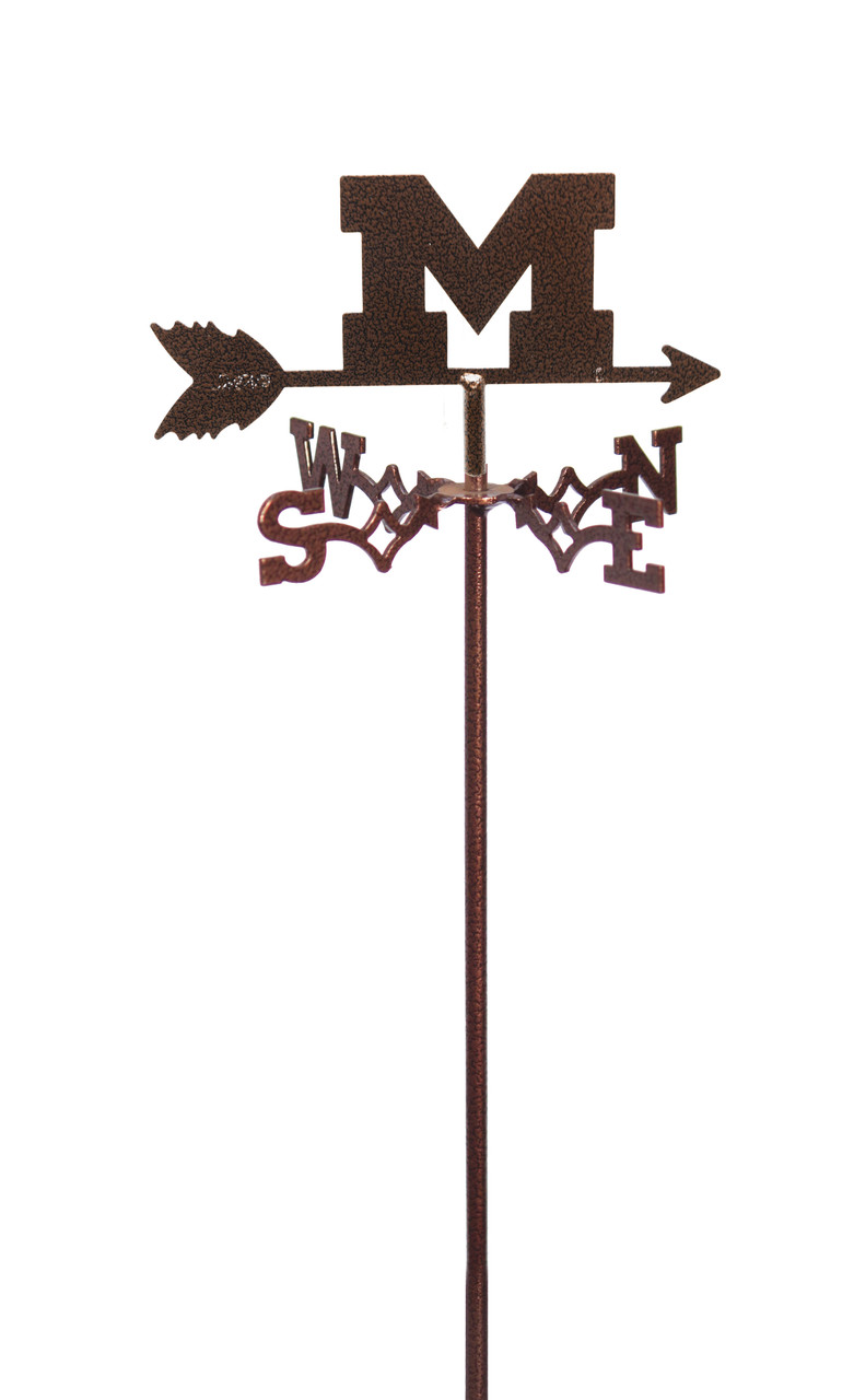MICHIGAN WOLVERINES Mini Vane Weathervane | SWEN Products