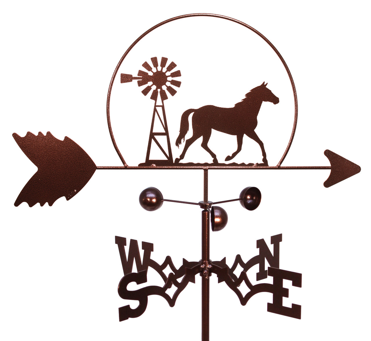 HORSE WINDMILL QUARTER Weathervane | SWEN Products