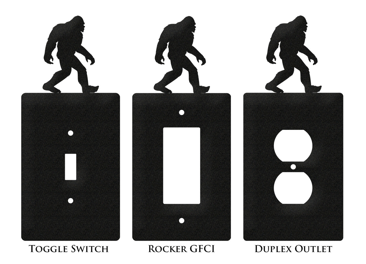 Big Foot Sasquatch Metal Plate Cover | SWEN Products
