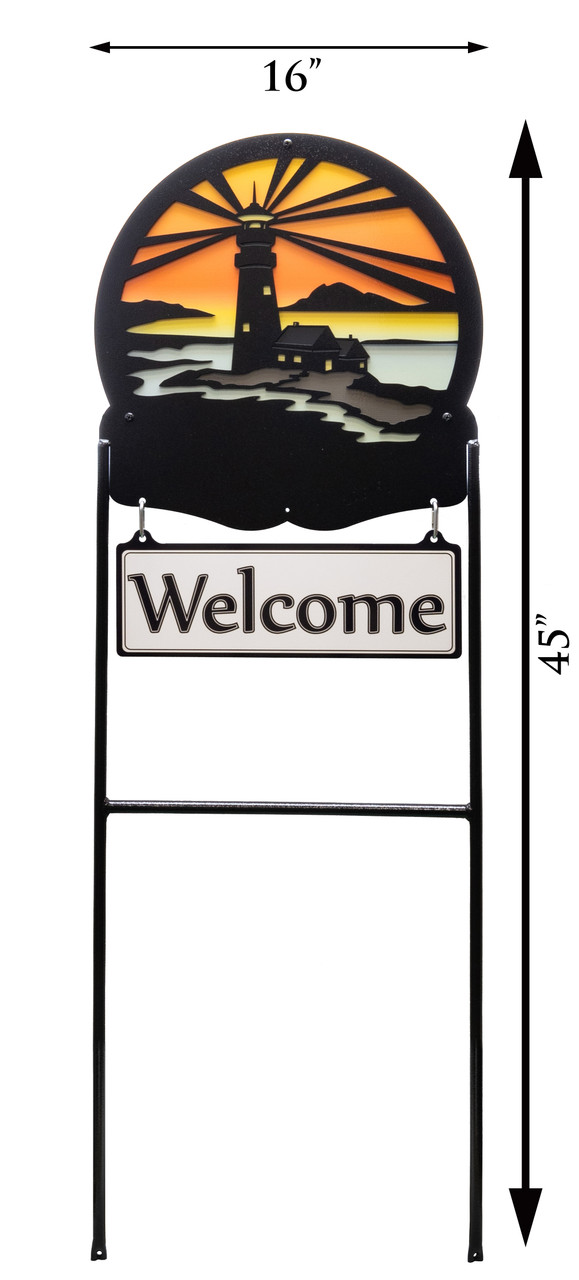 DEER Scenic Metal Yard Sign | SWEN Products