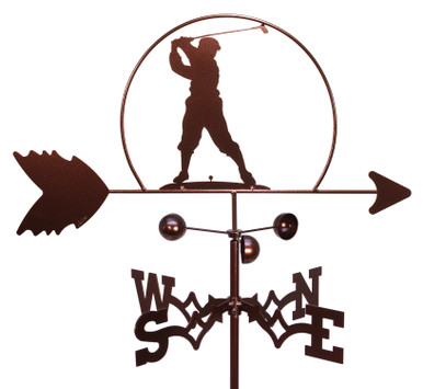GOLFER MALE GOLF PGA Weathervane | SWEN Products