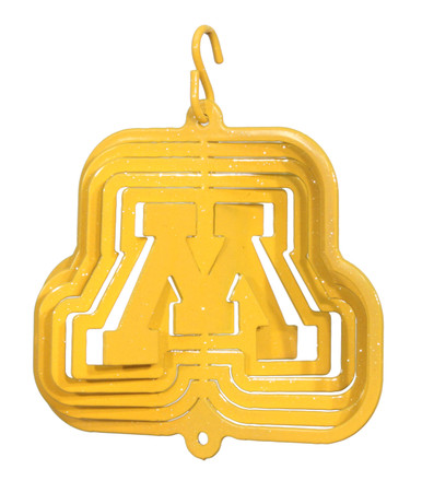 MINNESOTA GOPHER Tini Swirly Metal Collegiate Christmas Tree Ornament ...