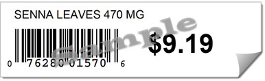 FREE SHIPPING! - Shelf Tags - WHITE Adhesive (small) Price Tags, Count ...