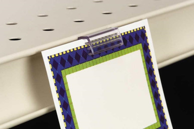 SuperGrip® Shelf Channel Sign Holder | Retailer Warehouse