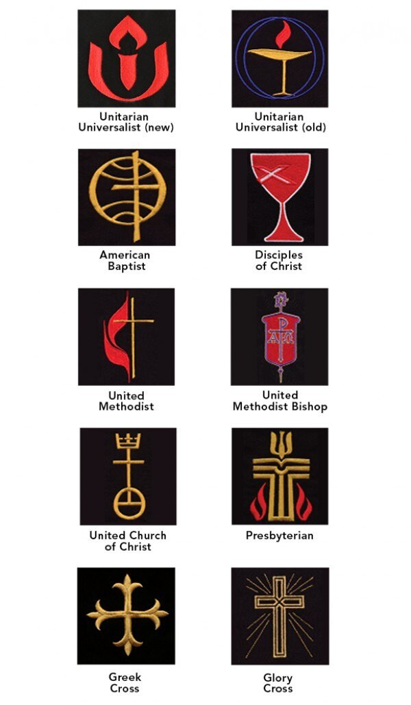 Faith | Embroidered Clergy Stoles | Sacred Stitches