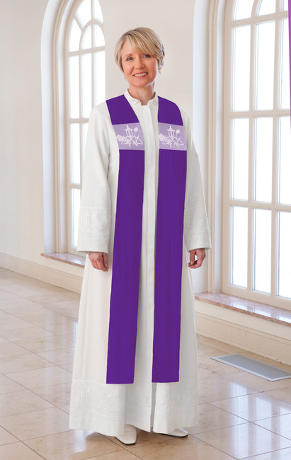 Communion Stole - Pastor or Deacon | Sacred Stitches
