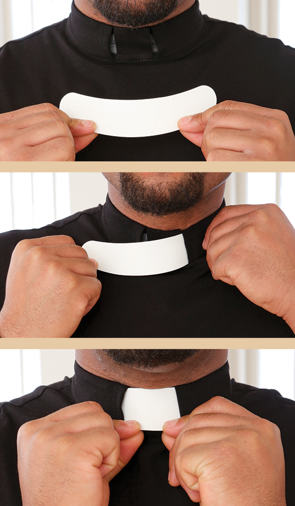 Knit Clergy Shirts for Men - Tab Collar | Sacred Stitches