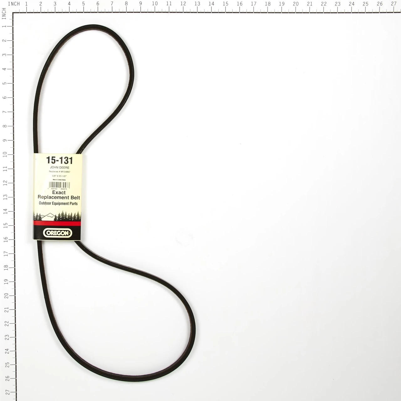Oregon 15-131 Belt, Replaces John Deere M154897