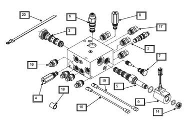 Self-Level Valve - KMW05806460 - Mowpart / Four Brothers Outdoor Power
