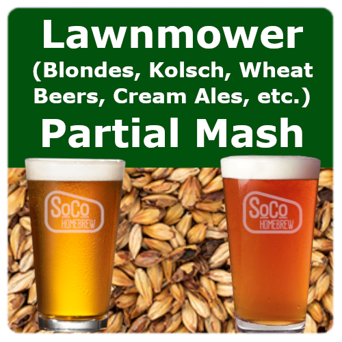 Lawnmower Ale Partial Mash Recipe Kits