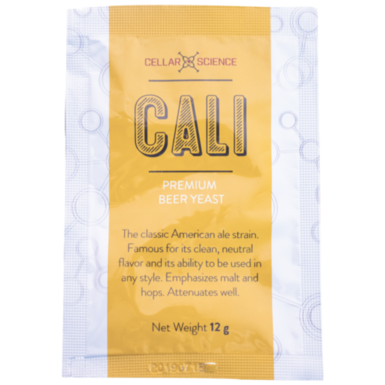Cellarscience® Cali American Ale Dry Yeast 12 Gram Soco Homebrew